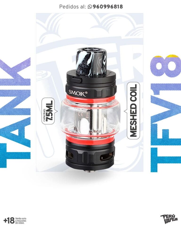TANQUE SMOK TFV18 - Peru Vapea