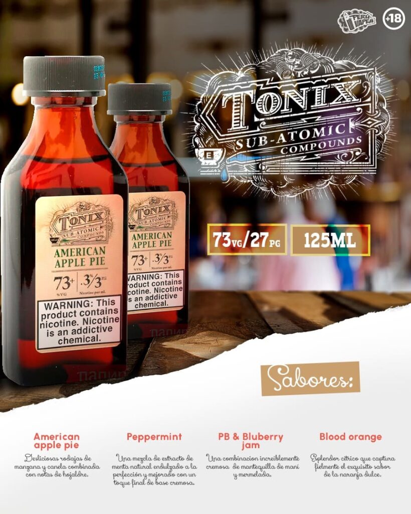 Tonix 100ml - Peru Vapea